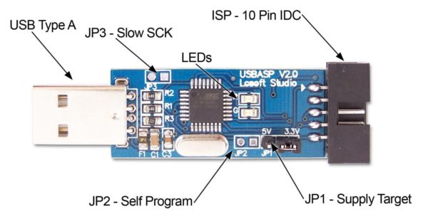 How to update AVR USBasp firmware to latest version - Łukasz Podkalicki